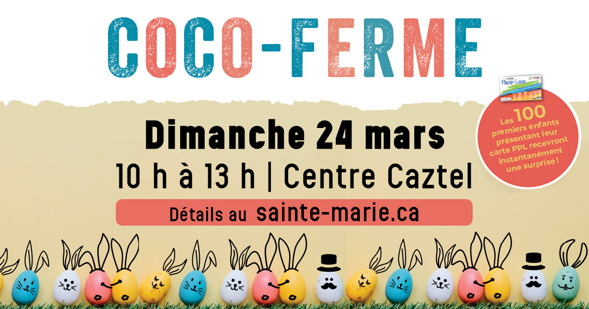 Coco-Ferme 2024 - Ville de Sainte-Marie